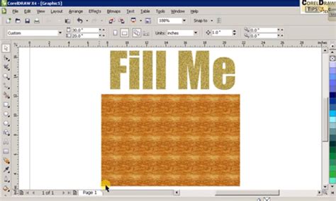 Using Pattern Fill In Coreldraw Basic Alex Galvezs Blog Blogs Coreldraw Community