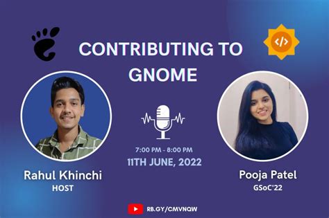 Pooja Patel On Linkedin Opensource Designer Community Podcast Gnome