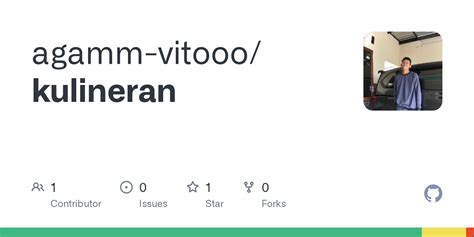 github agamm vitooo kulineran