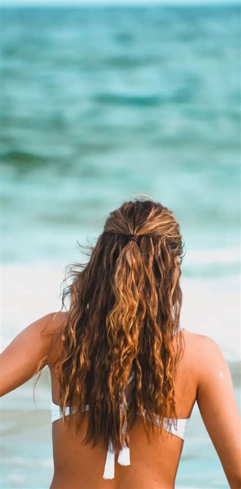 45 Cute Hairstyles For Summer And Beach Days Braid Band Messy Bun Half Up