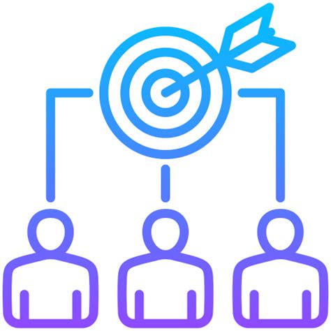 Objective Generic Gradient Outline Icon