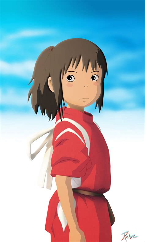 Spirited Away Chihiro Fan Art By Pabzzz On Deviantart Anime Anime
