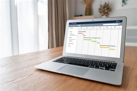 Premium Photo Project Planning Software For Modish Business Project Management On The Computer