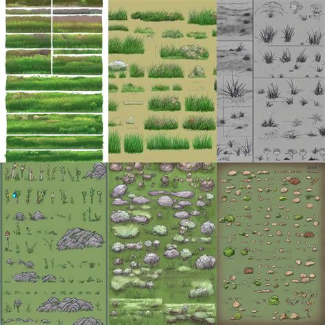 Sprite Sheets Grass
