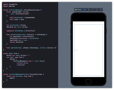 在 Swiftui 中使用 Uikit 视图