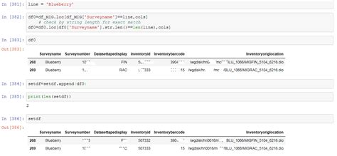 Python 3x Extract Sub Dataframe Loc In For Loop Stack Overflow