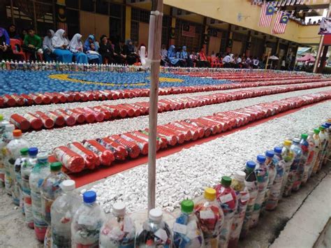 Warga Smk Darul Ehsan Hasilkan Jalur Gemilang Ecobrick Malaysiaaktif
