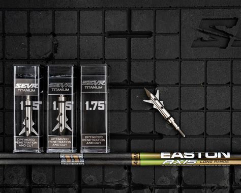 Titanium 175 Broadhead Sevr Broadheads