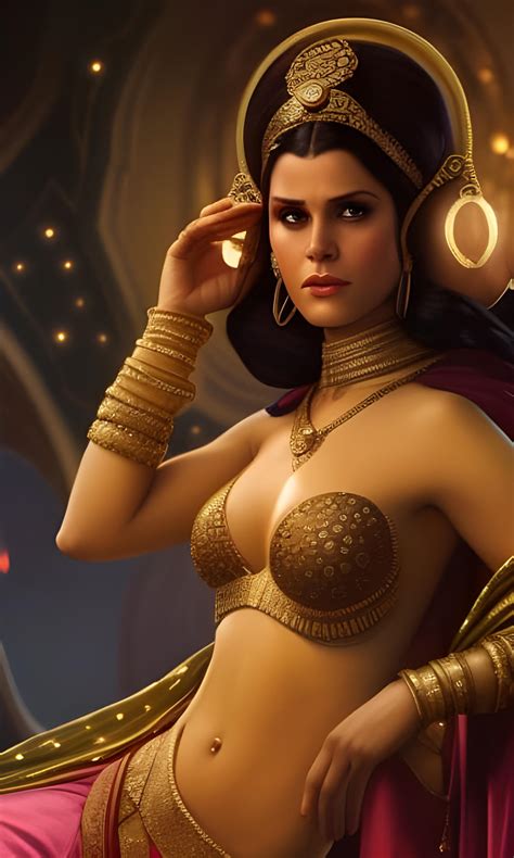 Hightech Slave Girl Princess Leia By Maxicentauriarts On Deviantart