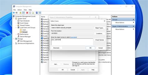 Add Yourself To Hyper V Administrators Group And Freely Use Hyper V Related Commands Without