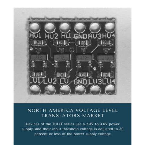 North America Voltage Level Translators Market 2022 2027