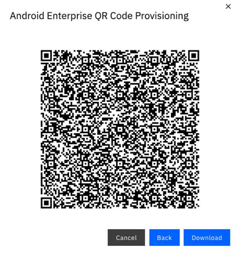 Support For Enrollment Through Qr Code On Android Enterprise Devices