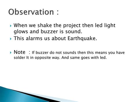 Homemade Earthquake Detector Sciecne Project PPTX