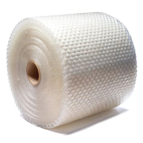 Plastic Bubble Wrap Roll For Protecting Fragile Items Stock