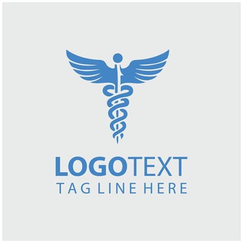 Premium Vector Caduceus Logo Vector Illustrations