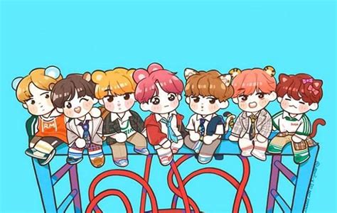 Cập Nhật 90 Về Hình Nền Bts Chibi Cho Máy Tính Vn