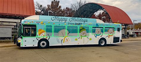 1st Annual Dart Holiday Train And Buses Bring Holiday Cheer
