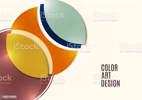 다채로운 종이 컷 모양과 추상적 인 배경 기업 디자인 포스터 배너 명함 엽서용 템플릿입니다 벡터 가리기에 대한 스톡 벡터 아트 및 기타 이미지 Istock