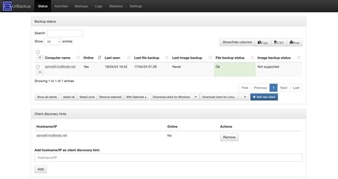 SOLVED URBackup Behind Router Unable To Detect Clients With CSF