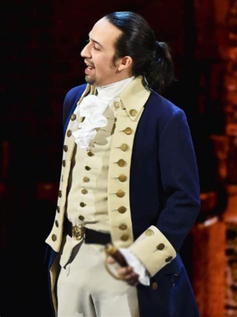 Lin Manuel Miranda Alexander Hamilton Wool Cosplay Coat