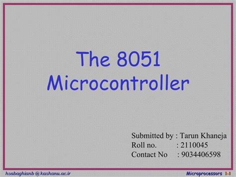 Pic Microcontrollers Class Notes Pdf