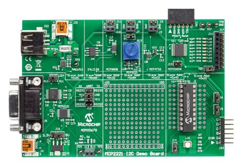 Adm00678 Microchip Demonstration Board Usb To I2cuart Master