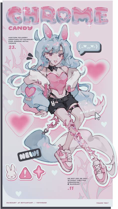 Closed Auction Chrome Candy By Daikoart On Deviantart