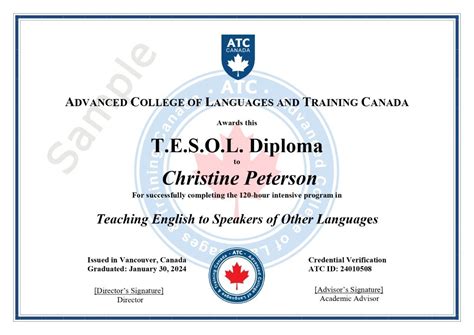 Online Tesol Diploma Atc Canada Teach English Abroad
