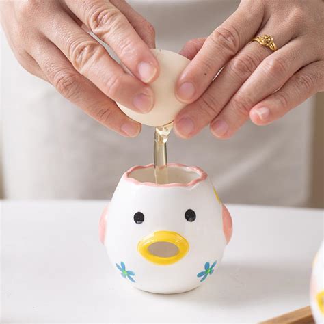 Funny Egg Separator Convenient Oval Beak Ceramic C Grandado