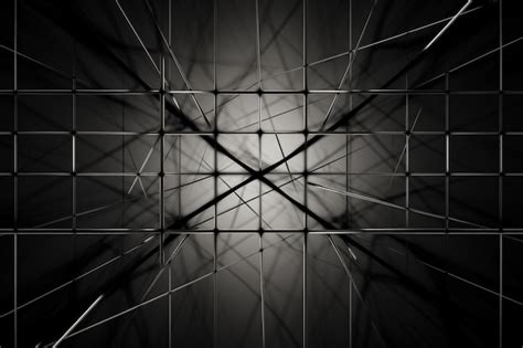 Premium AI Image A Grid Of Intersecting Lines