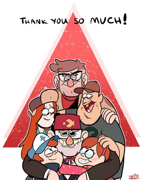 Gravity Falls~ Thank You So Much By Pikachuyoshipines164 On Deviantart