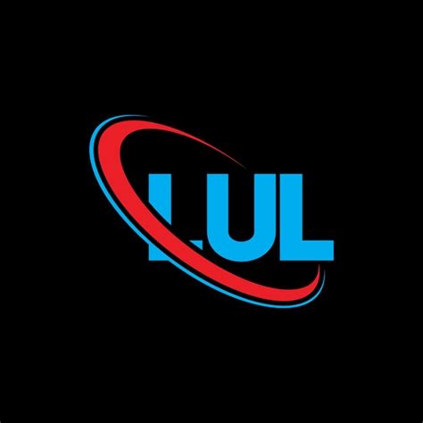 Premium Vector Lul Logo Lul Letter Lul Letter Logo Design Initials