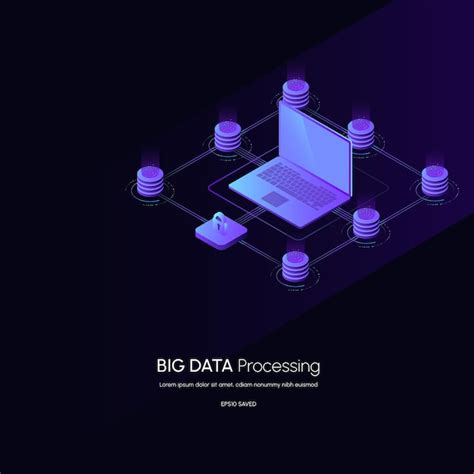 Premium Vector Data Visualization Concept Data Analytics Platform 3d