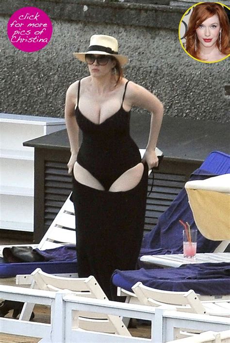 Christina Hendricks En Bikini