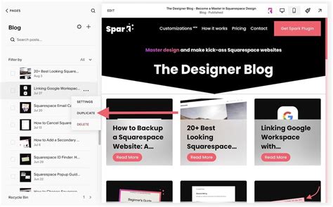 how to duplicate a page in squarespace 3 easy steps 2024