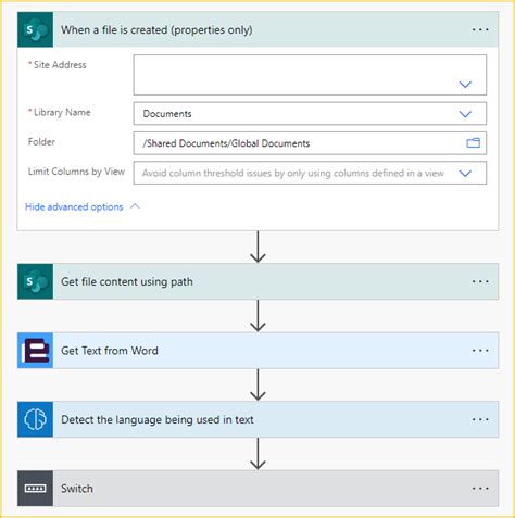 Determine Languages With Power Automate And Microsoft Ai — Encodian
