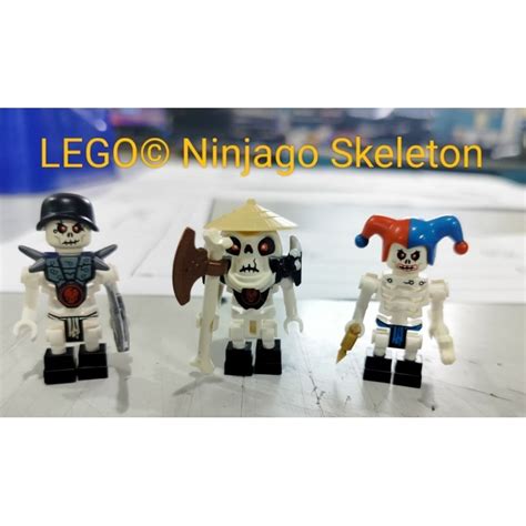 LEGO Ninjago Skeleton Shopee Malaysia