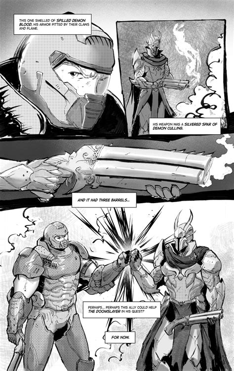 Doom Crossover Comic Page2 By Michael Galefire On Deviantart