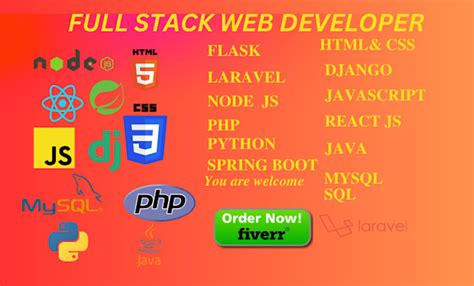 Do Django Laravel Html Css Spring Boot Flask React Js Node Js Sql