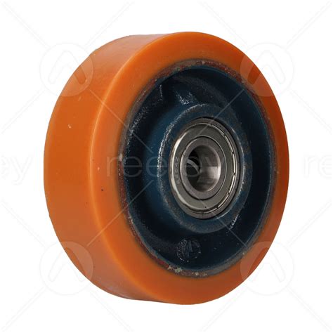 Polyurethane Guide Roller 125mm Od With Cast Iron Core Reeley Ltd