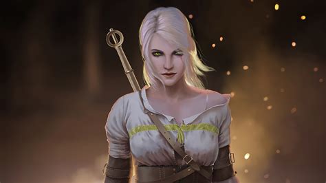 Ciri The Witcher 3 Wild Hunt 4k Wallpaperhd Games Wallpapers4k
