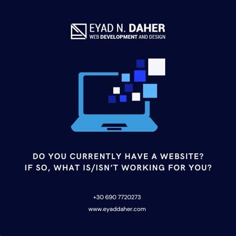 eyad daher web development and design on linkedin do you currently have