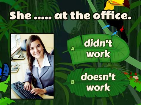 Past Simple Negative Quiz