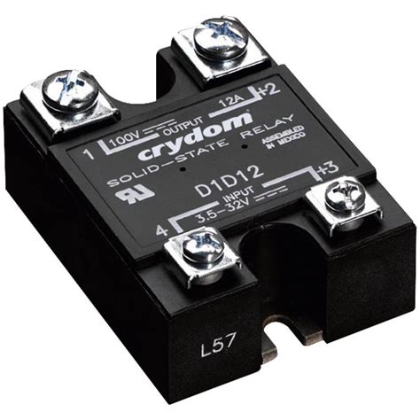Crydom D1D20 Solid State Relay 20A 3 5 32VDC Rapid Electronics