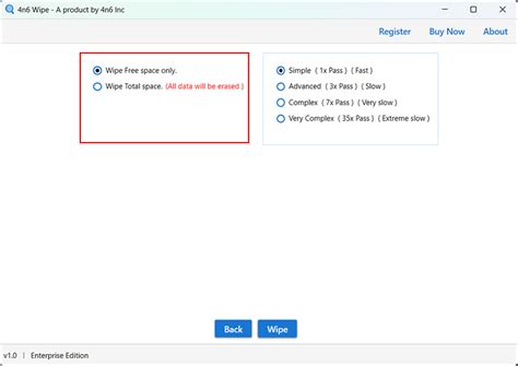 4n6 Data Wipe Software For Secure And Permanent Erasure