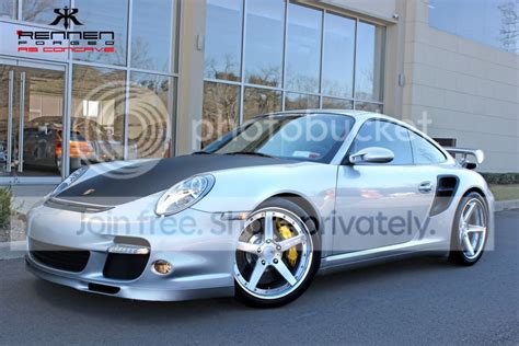 Porsche 997 Tt Done Right With Some Rennen R5 Concave Forged Wheels Myg37