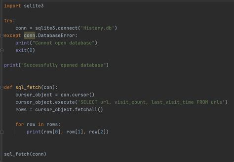 Solved Import Sqlite3 Try Conn