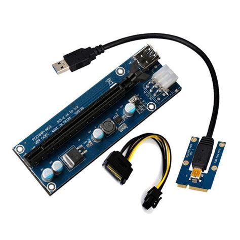 Mini Pcie To Pcie X16 Graphics Card Expansion Card Riser Card Pci