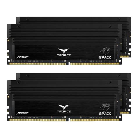 Xtreem X 8pack Ddr4 Overclocking Desktop Memory 32gb 4x8gb 4500mhz Cl18 Teamgroup