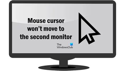 Fix Mouse Cursor Not Moving To Second Monitor